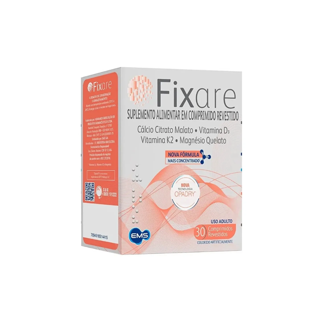 Fixare 30cpr - FIXARE 30CPR REVESTIDOS - EMS PRESCRIÇÃO