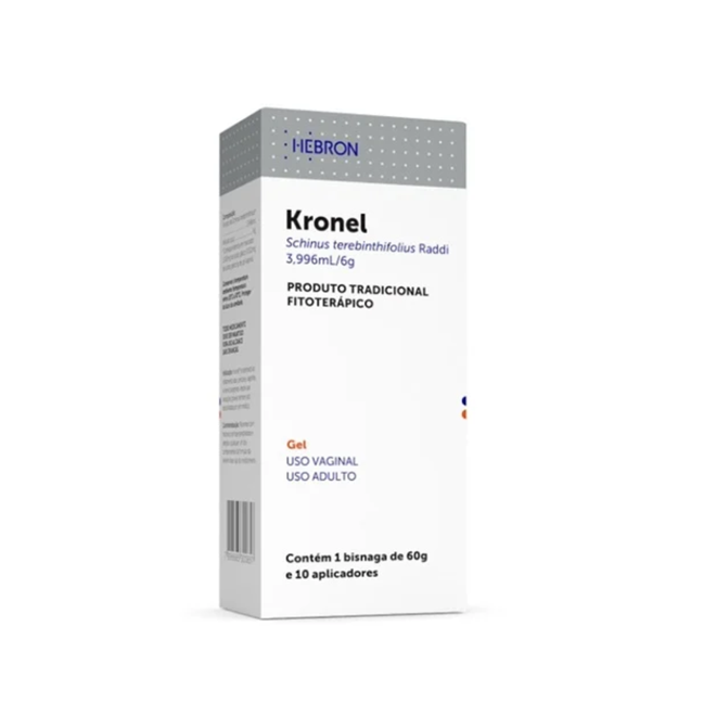 Kronel Gel Vaginal 60g + 10 Aplicadores - KRONEL GEL GIN BG 60G+10APLIC ...