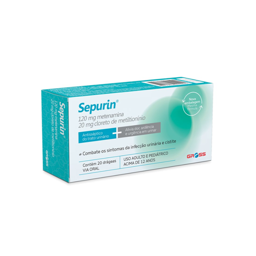 Sepurin 20 Drágeas - SEPURIN 20CPR - GROSS