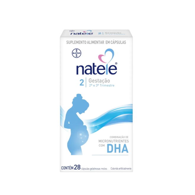 Natele 2 Gestação 28cáps - Natele 2 Gestação 28cáps - BAYER FAB