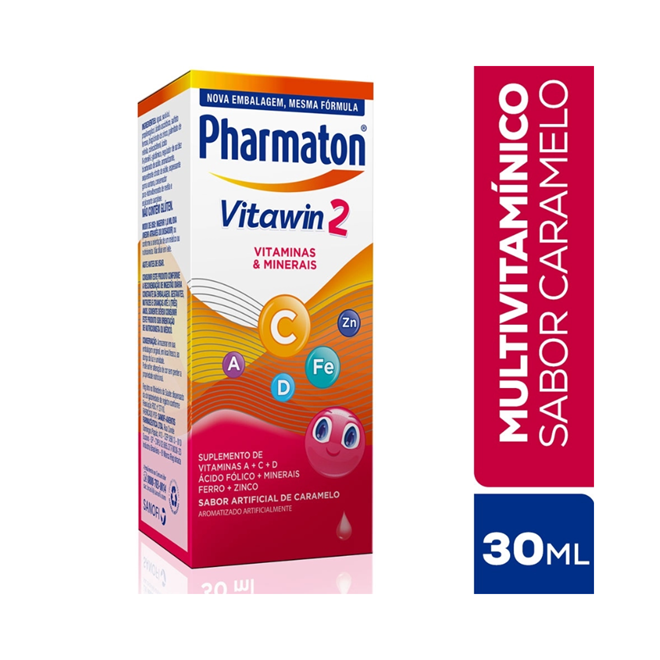 Pharmaton Vitawin 2 30ml - VITAWIN 2 30ML CARAMELO - SANOFI-AVENTIS