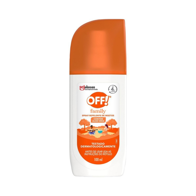 Off Family Repelente Spray 100ml - REPELENTE OFF FAMILY SPRAY 100ML ...
