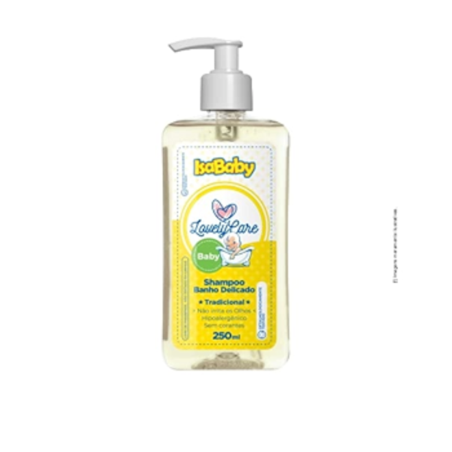 Shampoo IsaBaby Lovely Care Banho Delicado Tradicional 250ml - ISABABY ...