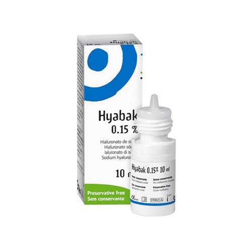 HYABAK 0,15% 10ML - Hyabak 0,15% 10ml - GENOM