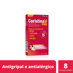 Coristina D Pro 8cpr - CORISTINA D PRO 400+4+4MG 8CPR HYPERA - HYPERA ...