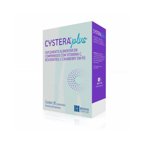 Cystera plus 30cpr - Cystera plus 30cpr - BESINS HEALTHCARE BRASIL