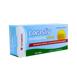 Lorasliv 10mg 12cpr - LORASLIV 10MG 12CPR - VITAMEDIC