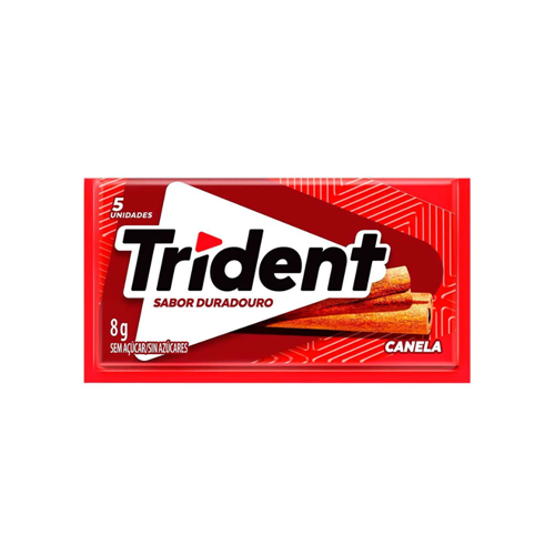 Chiclete Trident Canela 5Uni - Chiclete Trident Canela 5Uni - ADAMS