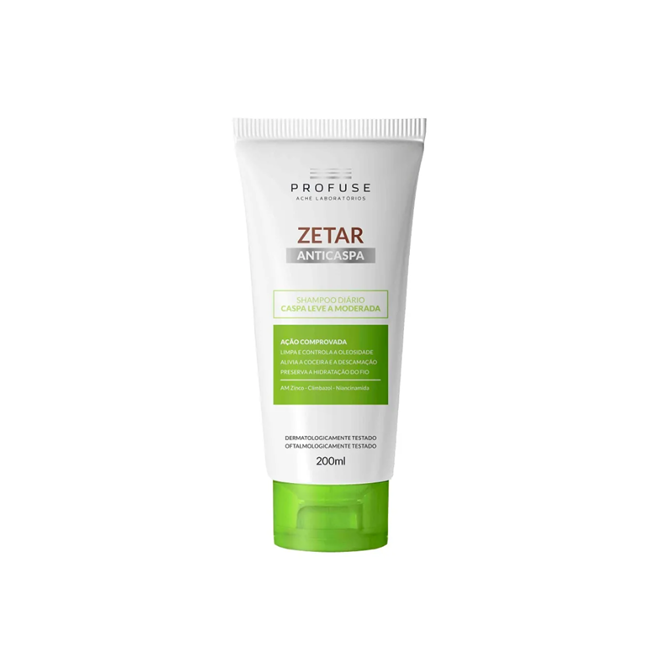 Zetar Anticaspa Shampoo Diário Profuse 200mL - SHAMPOO DIARIO ZETAR ...