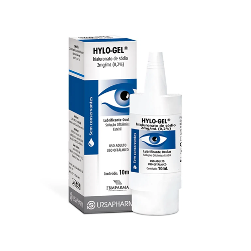 Hylo-Gel Colírio 10mL - HYLO-GEL COL 10ML - URSAPHARM