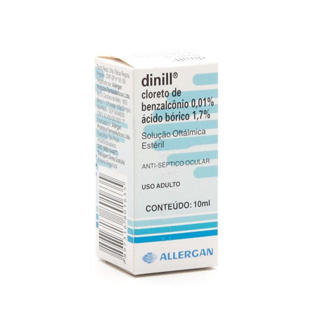Dinill 10mL - DINILL COLIRIO 10ML - ALLERGAN