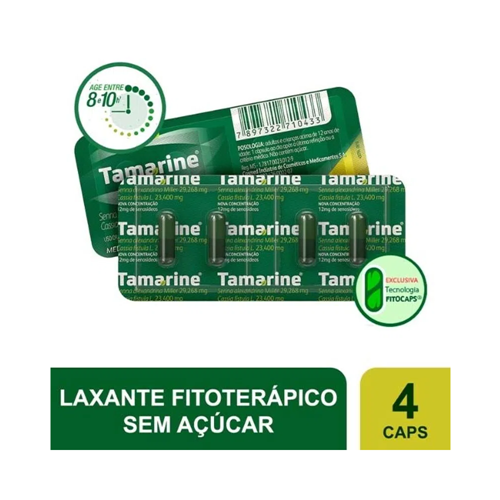 Tamarine 12mg 4caps - Tamarine 12mg 4caps - HYPERA - DIVISAO CH