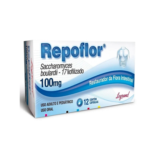 Repoflor 100mg 12caps - REPOFLOR 100MG 12CAPS - LEGRAND OTC